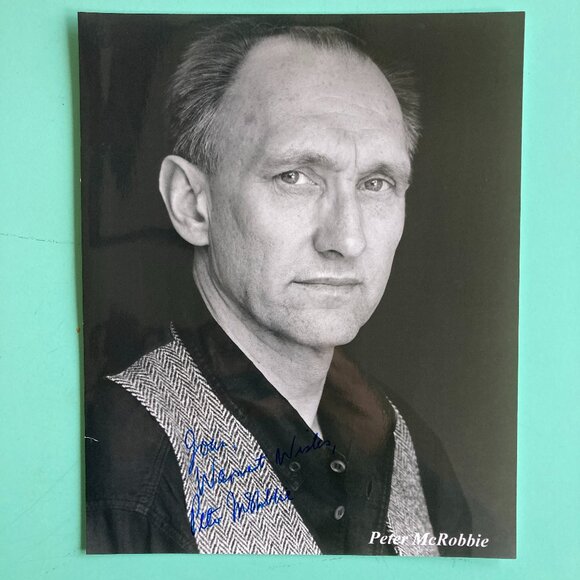 Signed Photo | Other | Peter Mcrobbie Signed Inscribed Photo 8x Film Tv ...